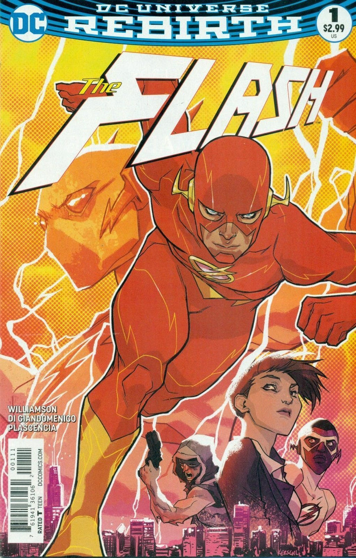 The Flash DC Universe Rebirth #1 1st Print TV SHOW GODSPEED HOT ...